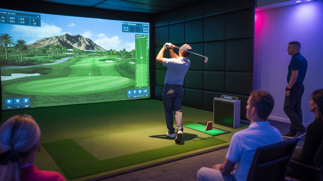 TrackMan 4 Golf Simulator Cleveland | Pro-Level Analytics